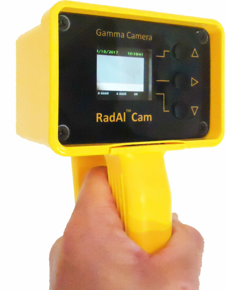 RadAlCam is a hand-held gamma camera capable of inquiring, visualizing ...