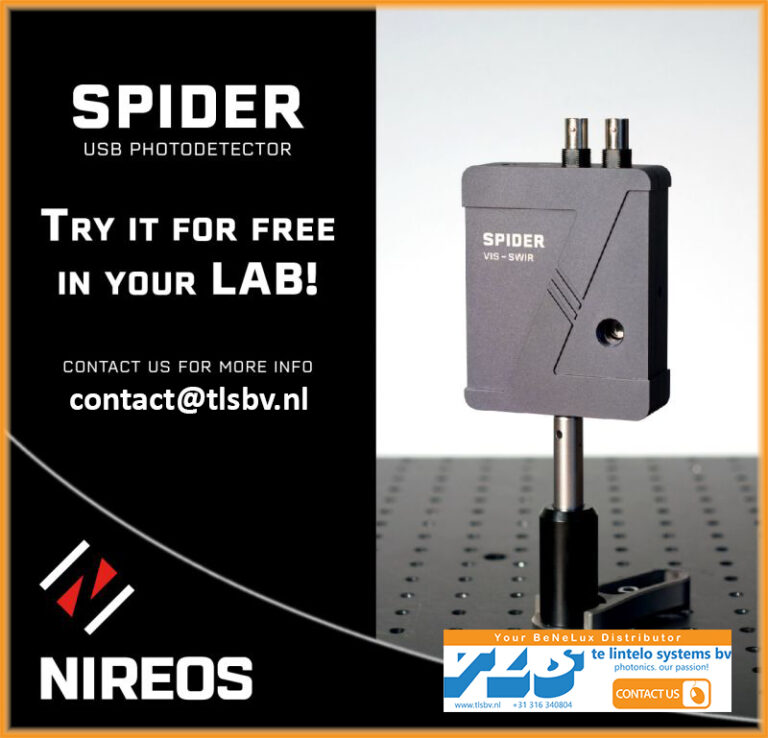 Don’t miss the opportunity to try the NIREOS SPIDER for free - TLS - Te ...